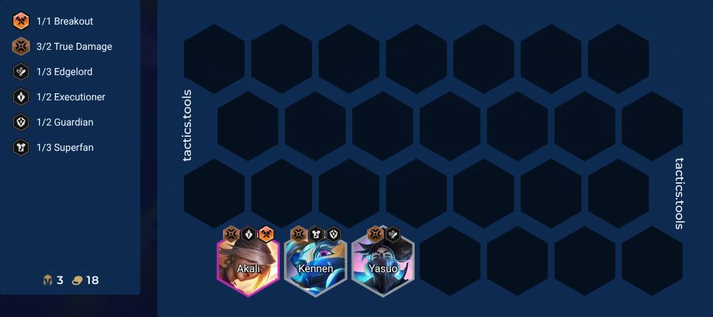 2 True Damage - TFT Team Builder Set 10